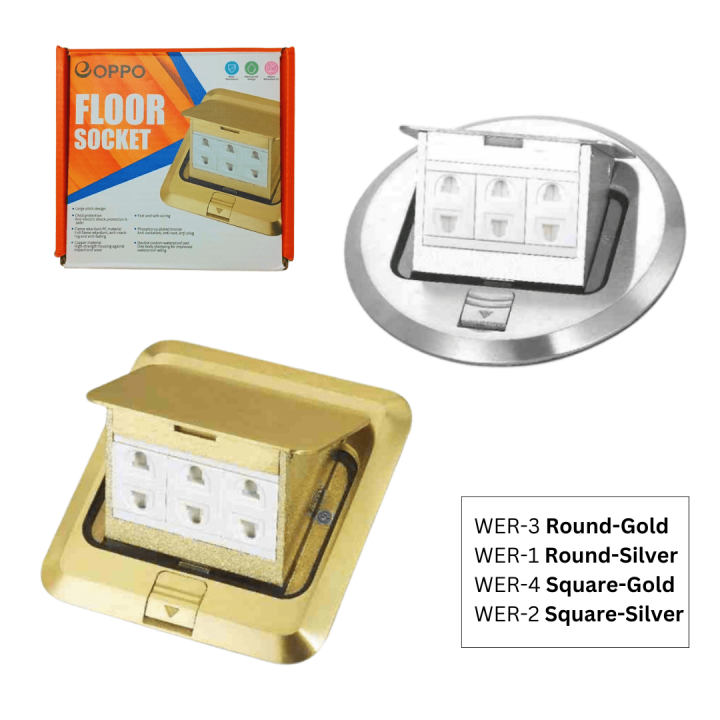 OPPO Floor Socket (Round/Square) | Lazada PH