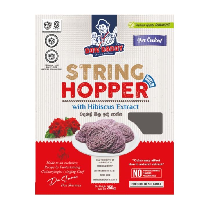 Don Daddy String Hopper Hibiscus 250gm Lazada