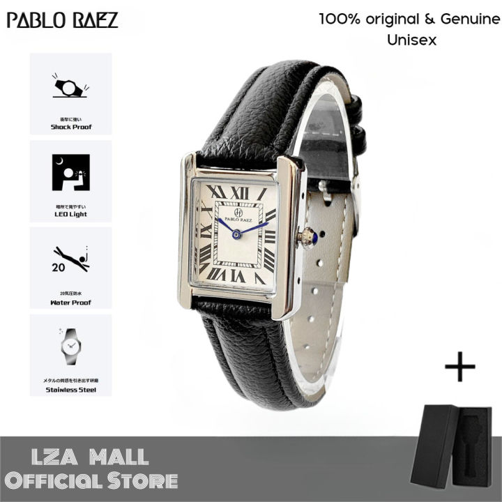 PABLO RAEZ Original Brand High-end Square Retro Women's Watch Luxury ...