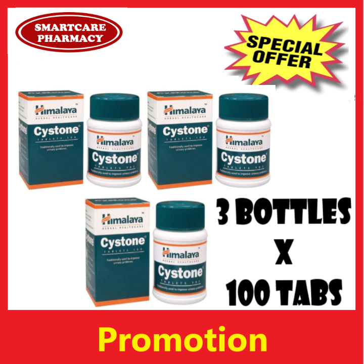 Himalaya Cystone 100 (3 botol) | Lazada