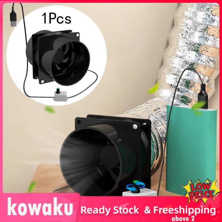 kowaku Wall Exhaust Fan Pipe Fan Chicken Coop Ceiling and Wall Mount ...