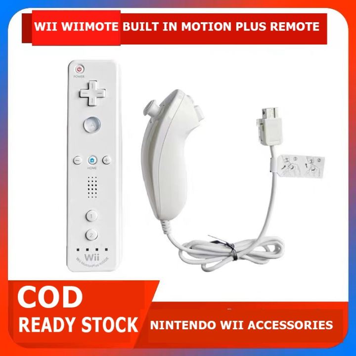【Ready!!】 Hot Wireless Remote Nunchuck Controller For Nintendo Wii /Wii ...