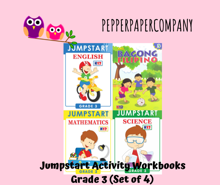 JUMPSTART (SET OF 4) SCIENCE, MATHEMATICS, ENGLISH AND FILIPINO ...