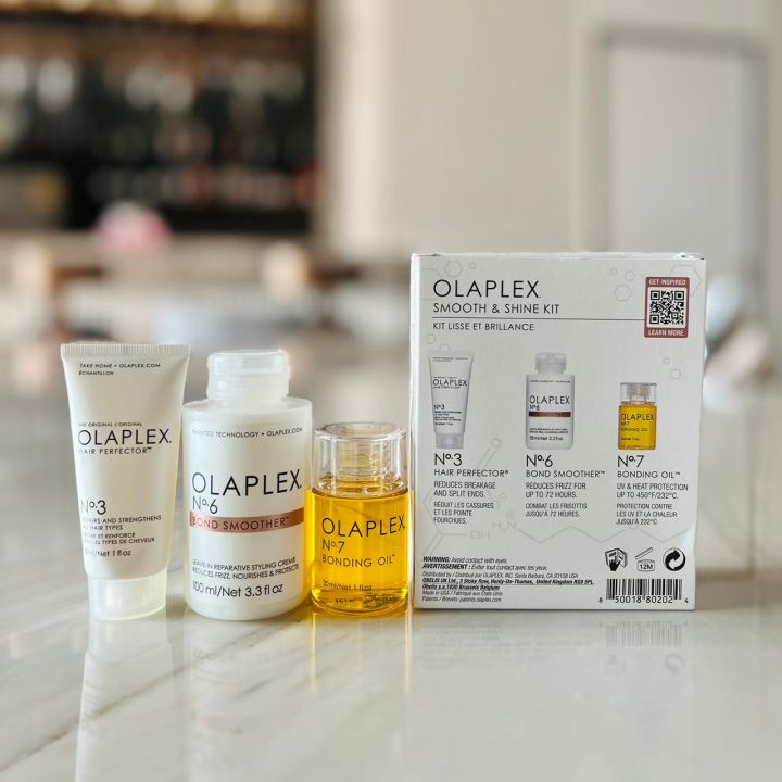 Ola plex smooth and shine kit set 3 pcs ( Limited Edition ) | Lazada.co.th