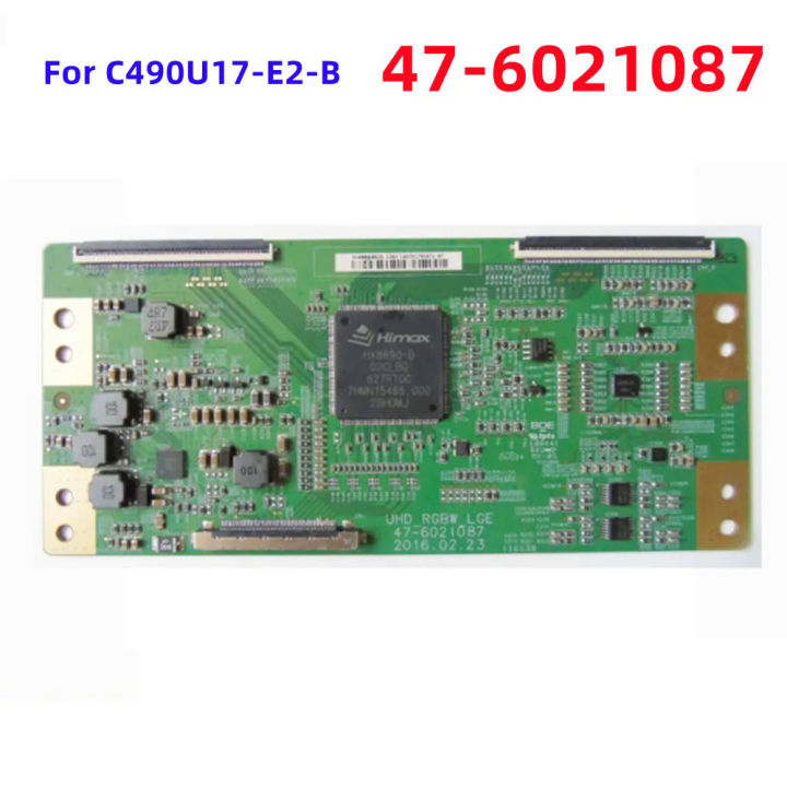 Original Tcon C490U17-E2-B 47-6021087 Logic Board สำหรับหน้าจอทีวี ...