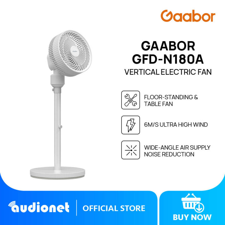 Gaabor GFD-N180A Electric Fan | Circulating Airflow | Wide angle Air ...