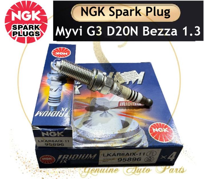 (100% ORIGINAL) NGK IRIDIUM IX Spark Plug Perodua ARUZ ALZA BEZZA MYVI ...