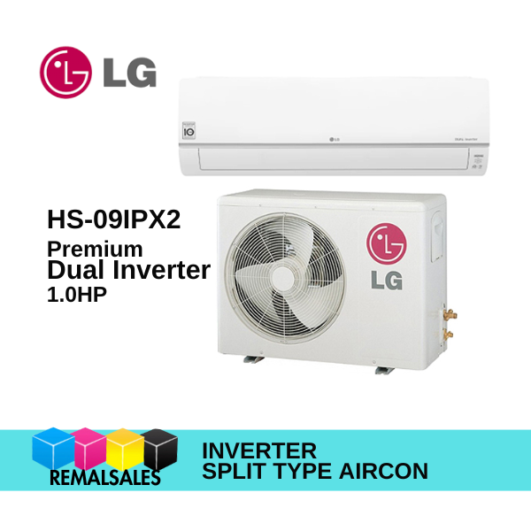 LG HS-09IPX2 1.0HP Premium Dual Inverter Wall Split Type Aircon (WiFi) | Lazada PH