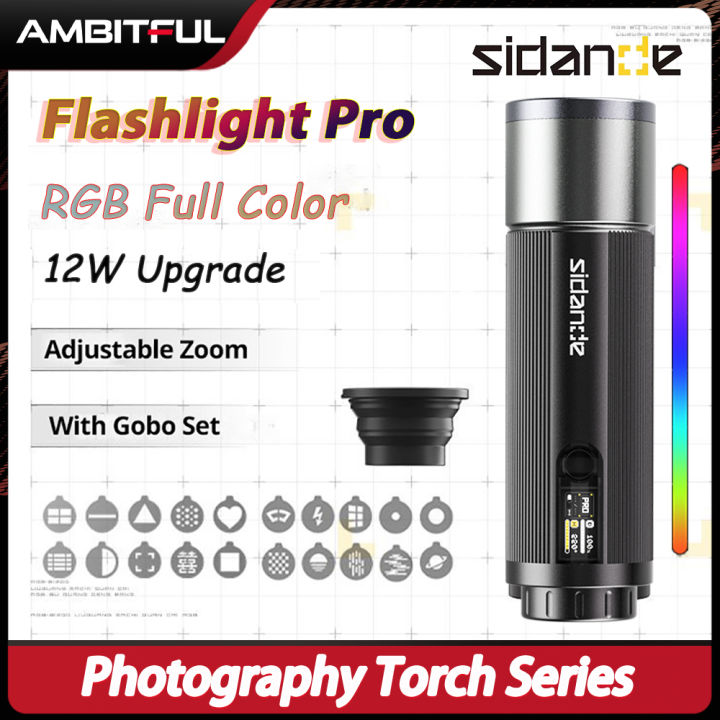 Sidande Flashlight Modeling Light Photography Portable Projection Light ...