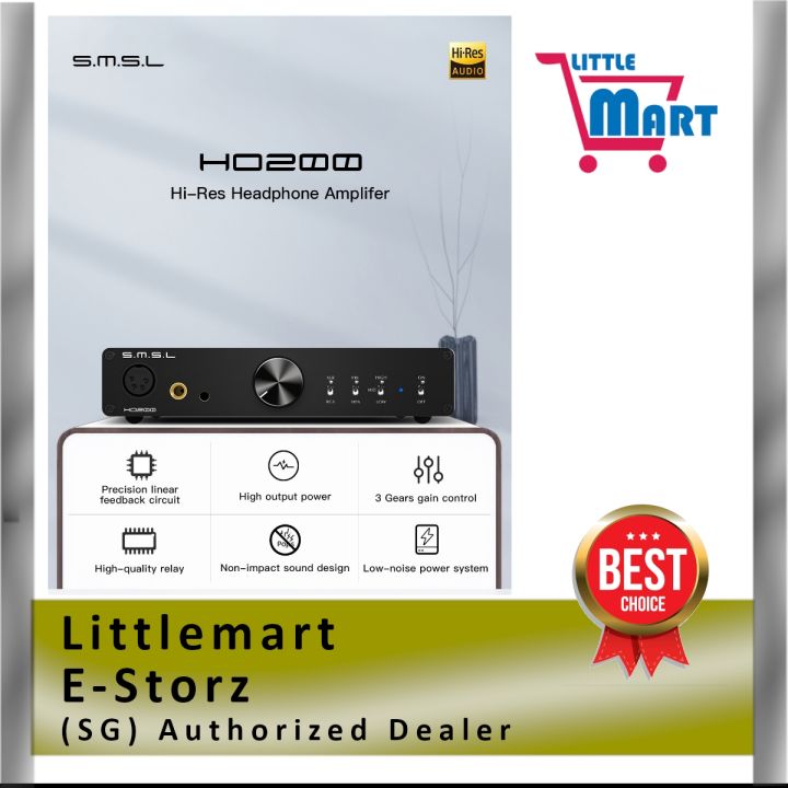 (SG) SMSL HO200 Headphone Amplifier / Pre-Amp | Lazada Singapore