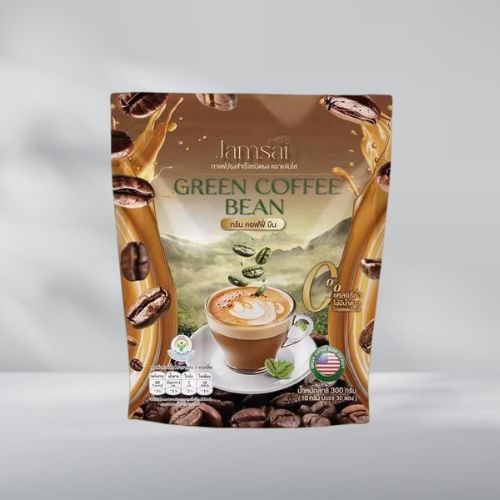 แจ่มใส กรีนคอฟฟี่ บีน Jamsai Green coffee bean 1ห่อ30ซอง | Lazada.co.th