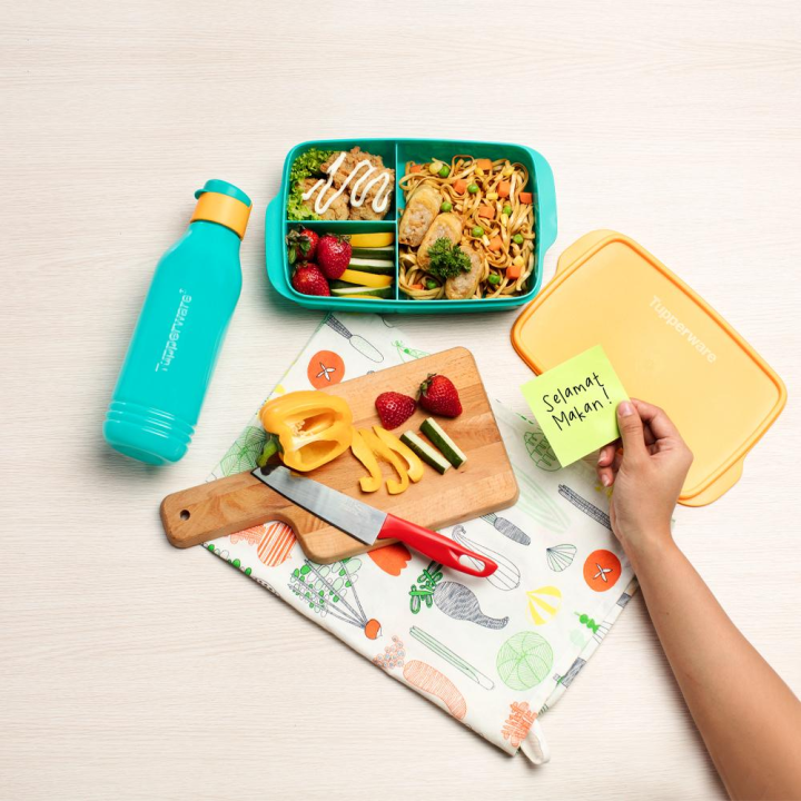 Tupperware Lunch Box Cool Teen Regular - Kotak Makan Tupperware Cool ...