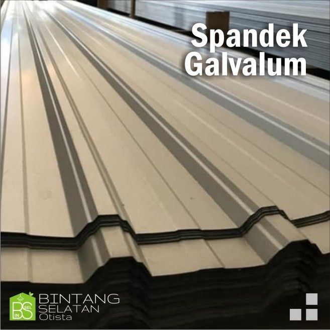 ATAP SPANDEK ATAP ZINCALUME 0.35MM SPANDECK ZINCALUME | Lazada Indonesia