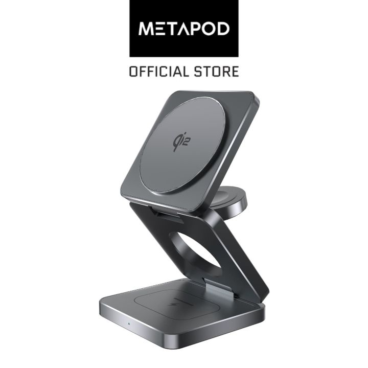 Skyzer CC617 Mag Charge Qi2 3-In-1 Foldable Wireless Charger | Lazada ...