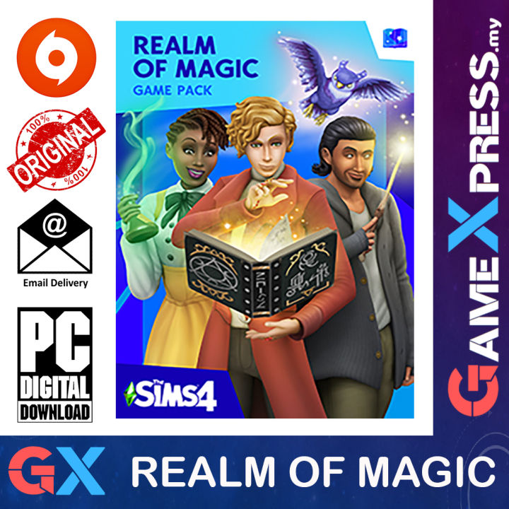 The Sims 4 Realm of Magic Expansion PC / Mac Game Origin Platform | Lazada