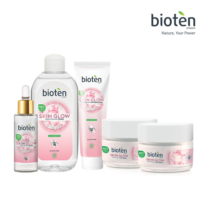 Bioten Skin Glow Set: Whitening Night Cream (50ml), Whitening Face ...
