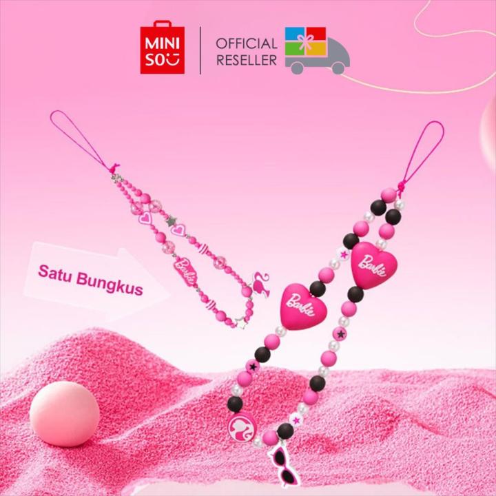 Miniso X Barbie Phone Strap Barbie / Phone Charms | Lazada Indonesia