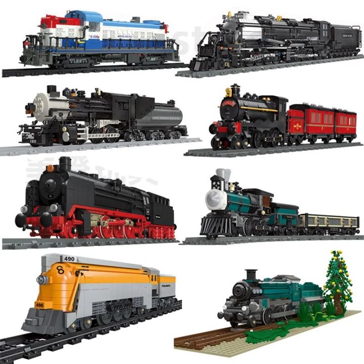 Compatible with LEGO City Vehicle Corporation 490 Steam Train Công nghệ ...