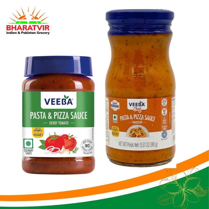 Veeba pasta pizza sauce herby Tomato 280 grams & Veeba Pasta & Pizza ...