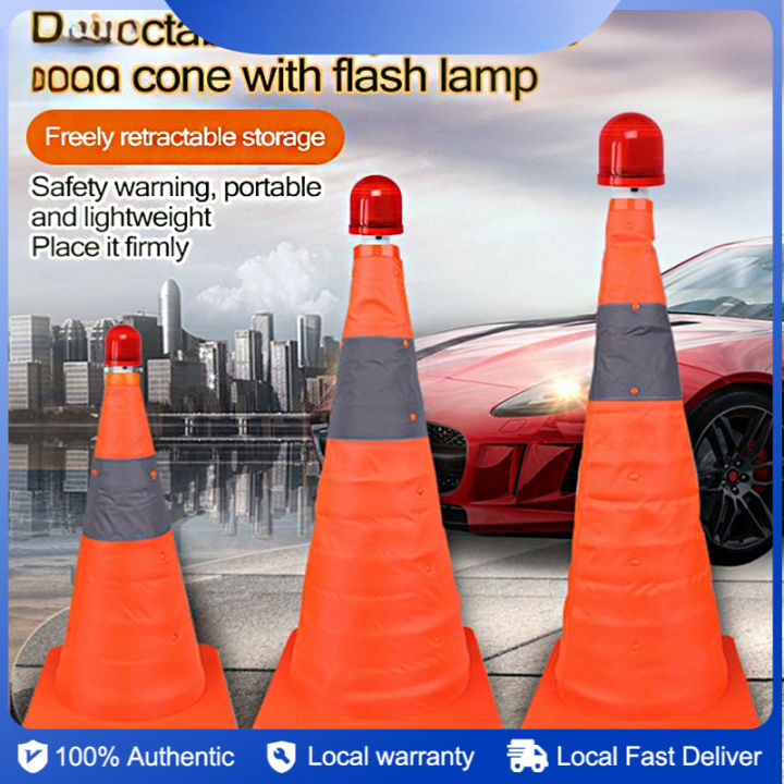 Reflectorized Traffic Cone Barricades Warning-sign Road-Safety ...