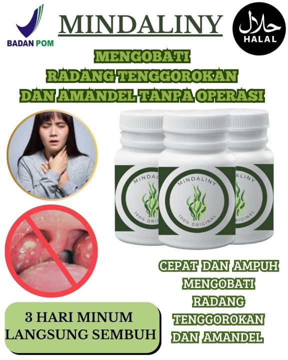Obat Amandel Tanpa Operasi dan Radang Tenggorokan Herbal untuk Anak ...