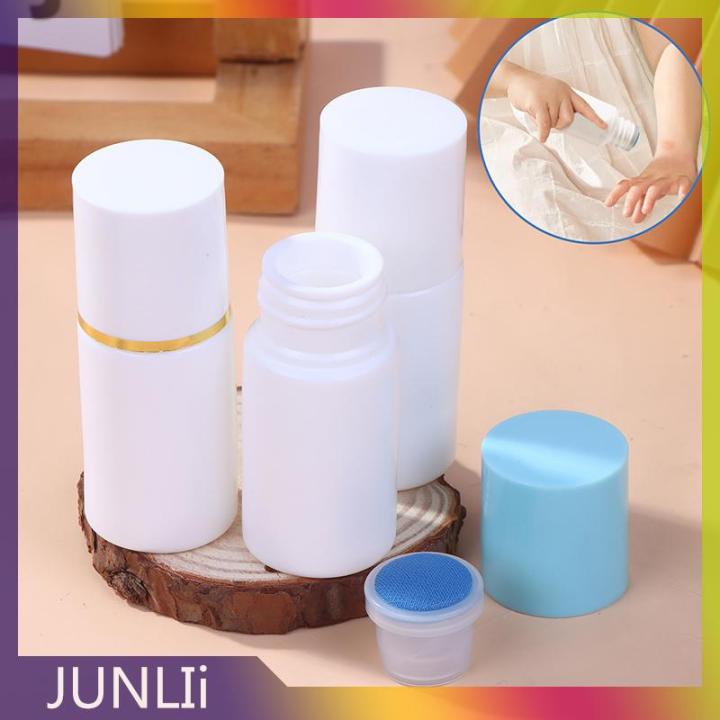 JUNLIi 20ML Refillable Sponge Head Applicator Plastic Empty Bottles For ...
