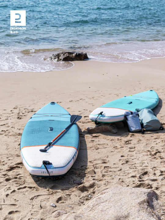Decathlon ITIWIT inflatable primary paddle standing surfboard SUP ...