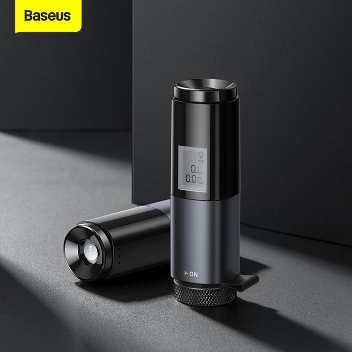 Baseus Automatic Alcohol Tester Breathalyzer Rechargeable With LED ...