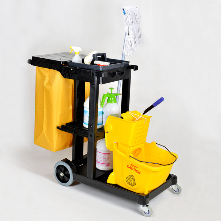 Multifunctional cleaning and cleaning driver cart linen car property ...