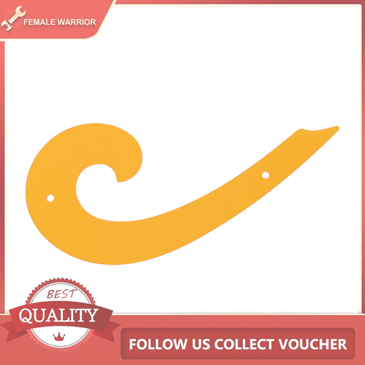 Female Warrior 3pc Plastic french curves set drafting drawing ellipse ...