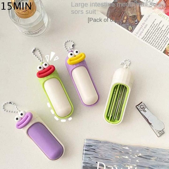 15MIN Nail Cutting Pliers Cute Nail Clipper Chain Pendant Manicure Tool ...