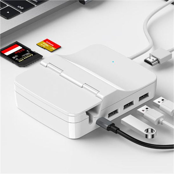 Tangrenshop For Steamdeck Docking Station TYPE-C Handheld USB Splitter ...