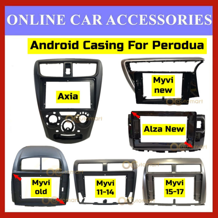Perodua Android Casing With plug n Play Socket Alza Axia Bezza Myvi ...