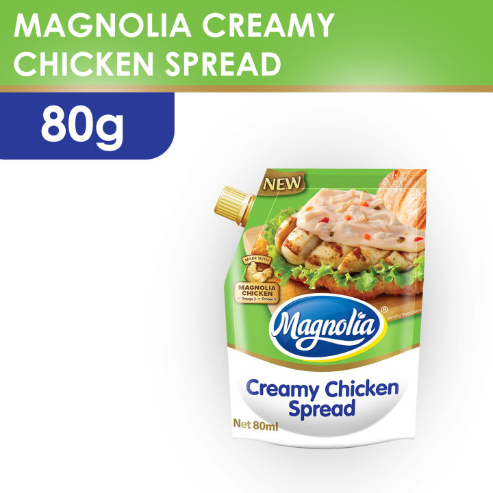 MAGNOLIA Creamy Chicken Spread 80ML Made with Magnolia Chicken; Omega 3 ...