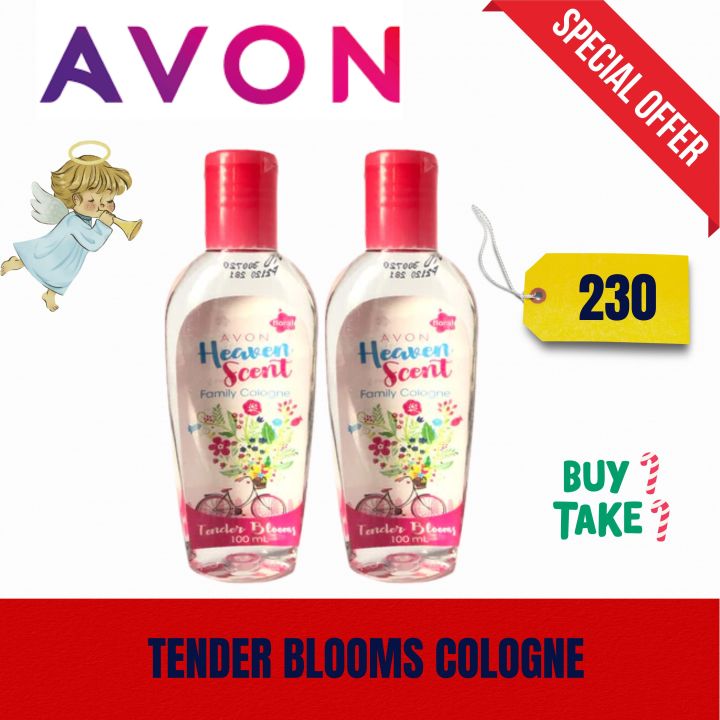 Avon Heaven Scent Tender Blooms Cologne 100mL | Lazada PH