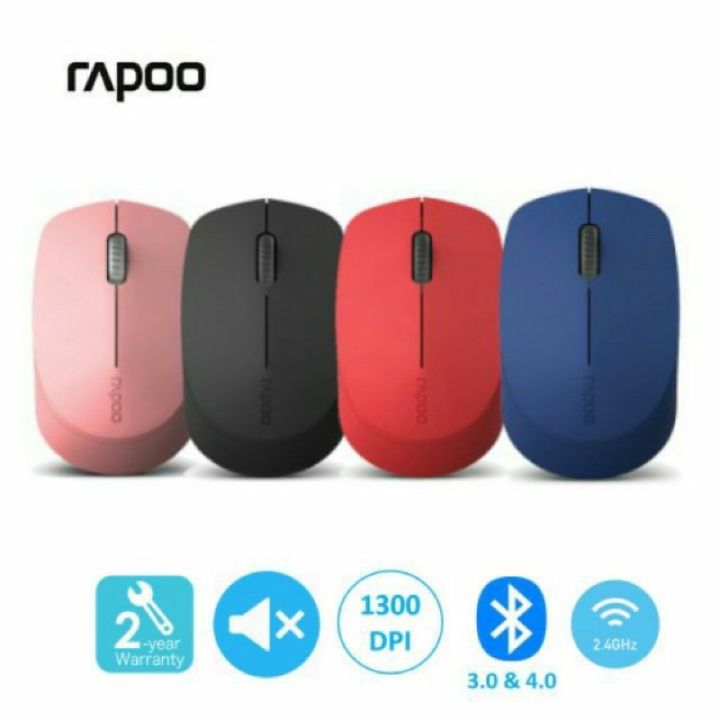 ️RAPOO M100 Silent Multi-mode Wireless Mouse | Lazada