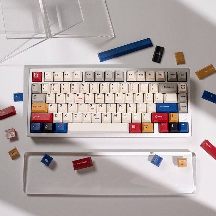 Retro100 Keycaps PBT Dye-sub Cherry Profile Keycap Custom Keycaps ...