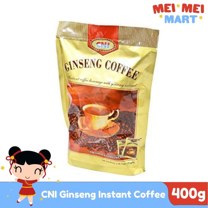 CNI Ginseng Instant Coffee 400g REPACKED | Lazada PH