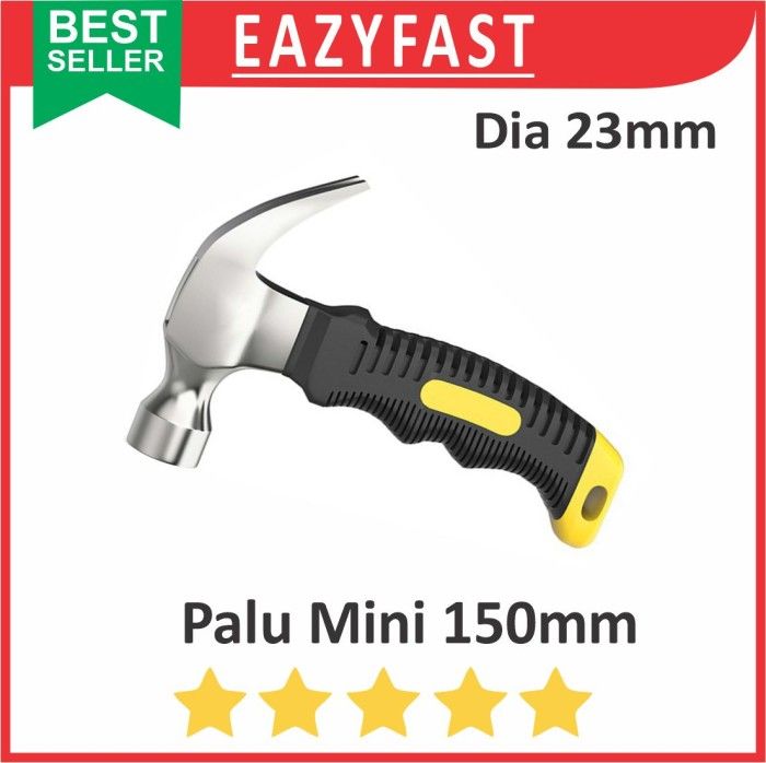 Palu Mini Kambing Kecil Portable Cebol Pendek Claw Hammer Besi Steel ...