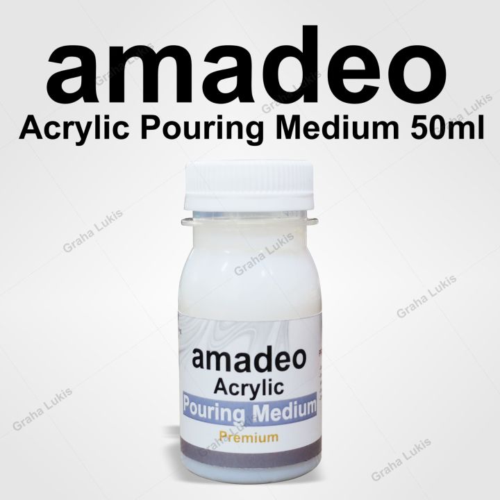 Amadeo Premium Acrylic Pouring Medium 50ml | Lazada Indonesia