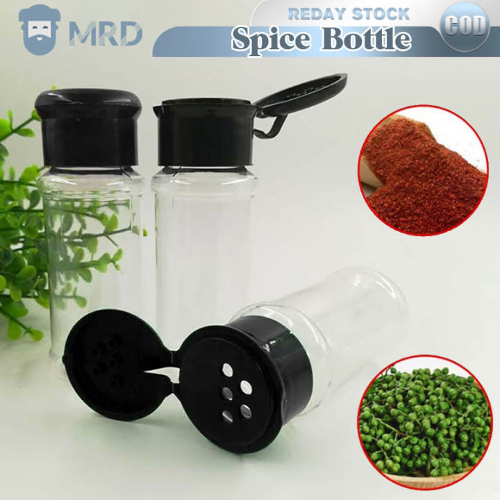 1pcs 100ml Spice Bottles, Salt Pepper Bottles, Black Seasoning Cans ...