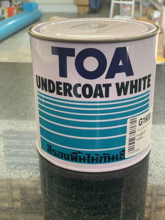 สีรองพื้นไม้กันเชื้อรา TOA 0.946 ลิตร Undercoat White G1600 | Lazada.co.th