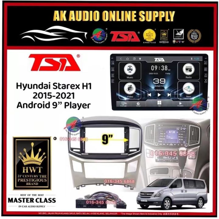 T5 DSP TSA Hyundai Starex H1 2015 - 2021 Android 9'' inch Car Player ...