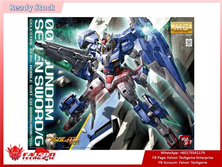 Bandai MG 1/100 OO Gundam Seven Sword/G | Lazada