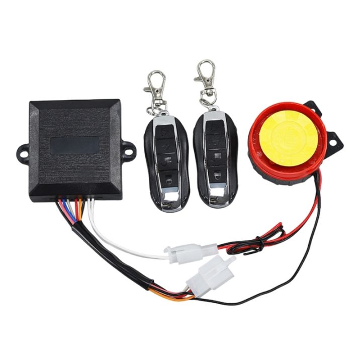 Anti Theft Alarm for Motorcycles & Beach Bikes Remote Control Start ...
