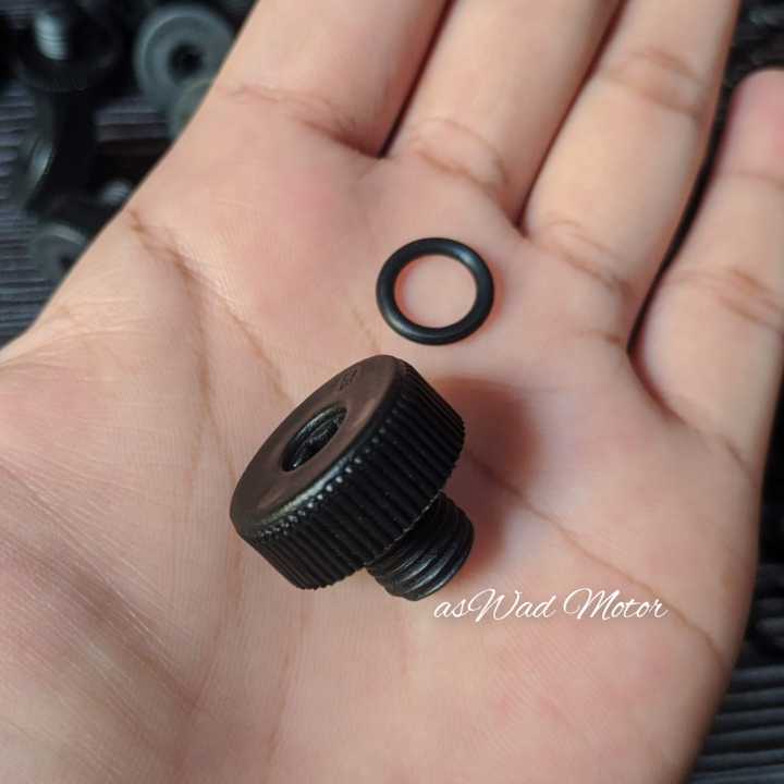 Original Tutup Pembuangan Air Radiator Bawah + Oring Honda vario 110 ...