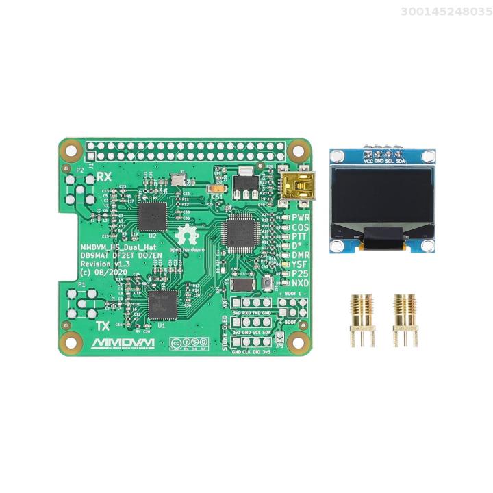 MMDVM Duplex Hotspot Board with OLED Display Support DMR P25 D Star ...