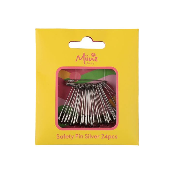 MIINE Safety Pin Silver 24s | Lazada