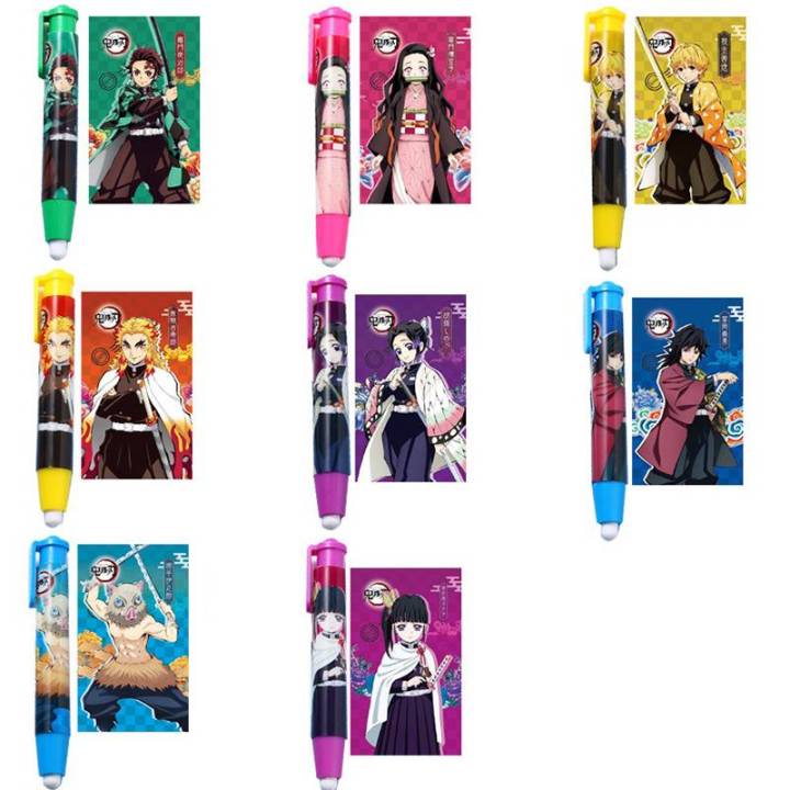 Anime Demon Slayer Kimetsu No Yaiba Kamado Tanjirou Nezuko Novelty Pen ...
