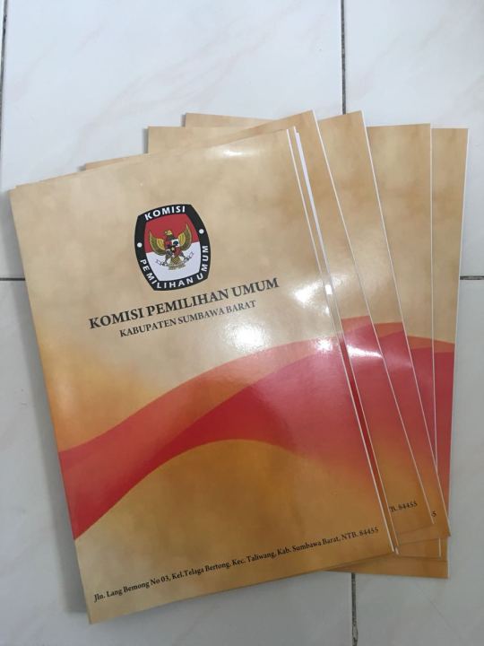 Cetak Stopmap Custom Desain (Map Custom Warna) - A4 Standar | Lazada ...